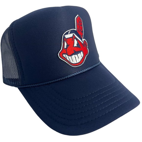 OTTO | Accessories | New Vintage Style Cleveland Indians Navy Blue ...
